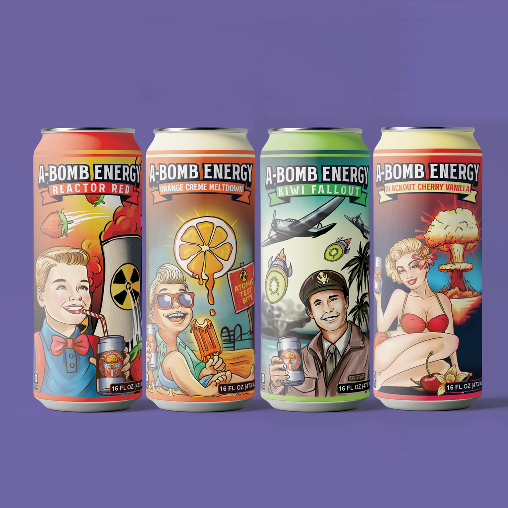 Energy Drink- Variety Pack (12ct) – A-Bomb Energy